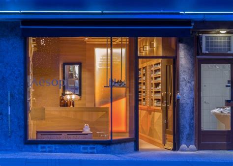 Snøhetta Clads Aesop Store With Faceted Oak Panelling