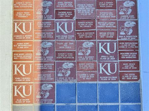 Class Legacy Walk Ku Endowment