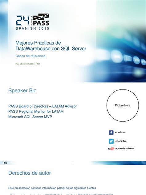 Mejores Prácticas De Datawarehouse Con Sql Server Pdf Almacén De Datos Servidor Sql De