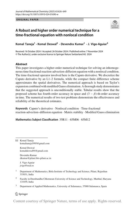 A Robust And Higher Order Numerical Technique For A Time Fractional