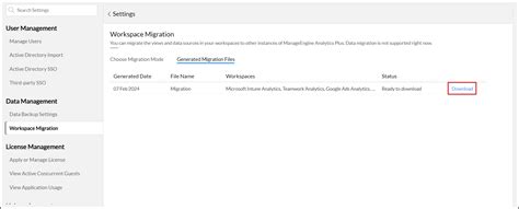 Migration Analytics Plus
