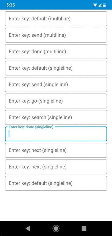 tabris js widgets textinput tabris