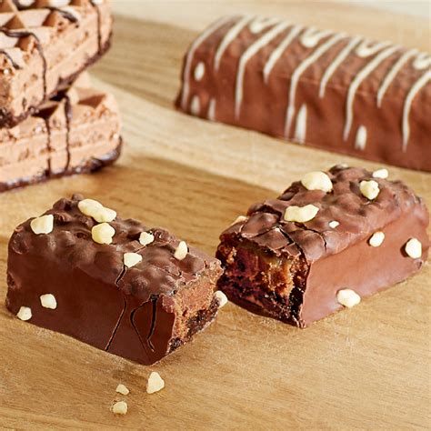Layered Protein Bar Triple Chocolate Snacks Handb