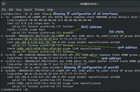 Linux Ip Address Command Usages And Examples
