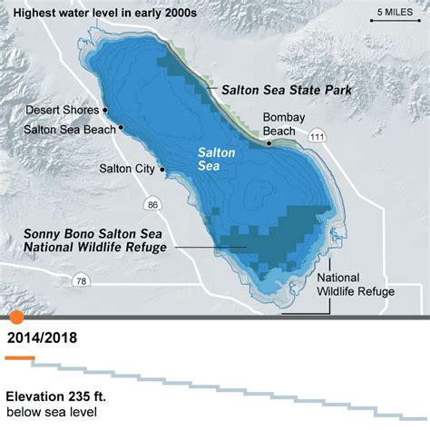Salton Sea California Map