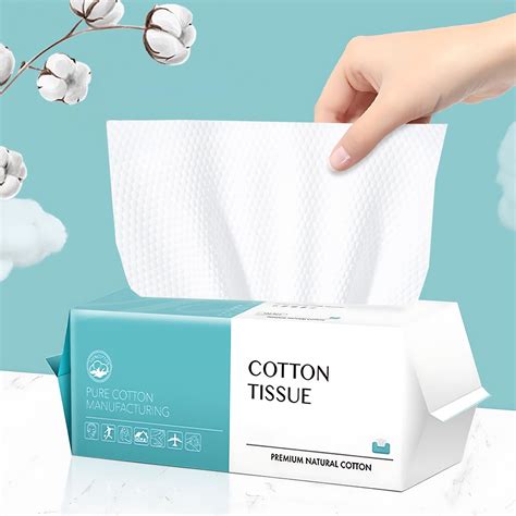 Disposable Face Towel Msoeueso 100 Cotton Facial Tissues