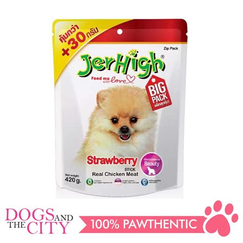 Jerhigh Treats Strawberry 420g Shopee Philippines