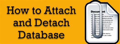 Sql Server T Sql Script To Attach And Detach Database Sql Authority