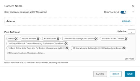 Using Pickers And Plain Text Input Filters