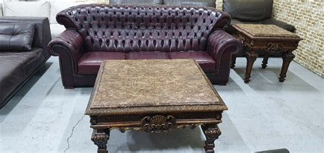 빈티지 이태리 천연통가죽 체스터필드 소파쇼파 서울경기 헬로마켓