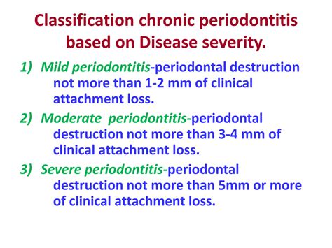 Chronic Periodontitis Pptx Oral Care Personal Care