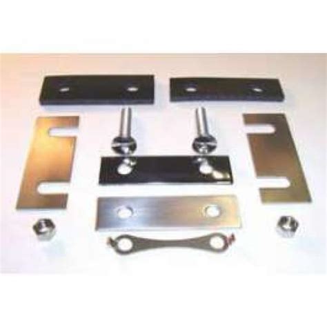Chevy Radiator Core Support Hardware Kit Stainless Steel 1955 1957