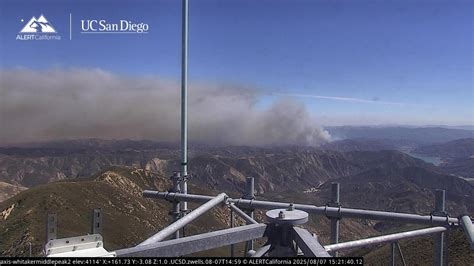 This Map Shows Where The Canyon Fire Is Burning Near Lake Piru Daily News