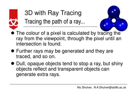 PPT What Is Ray Tracing PowerPoint Presentation Free Download ID