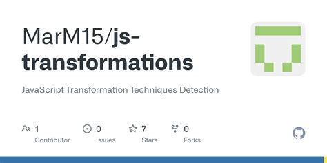 Github Marm15js Transformations Javascript Transformation