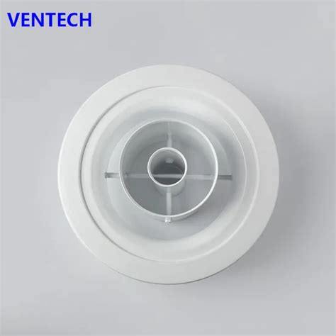 Aluminum Air Ceiling Ventilation Ring Jet Diffuser For Ceiling Jet Nozzle And Air Ceiling Diffuser