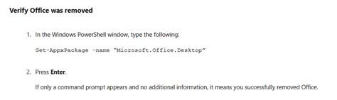 Uninstall Office Manually Using Powershell Microsoft 365 Microsoft Qanda