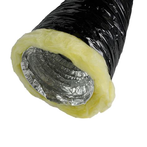Fiberglass R8 Insulated Flex Duct High Thermal Resistance Gfi Hvac