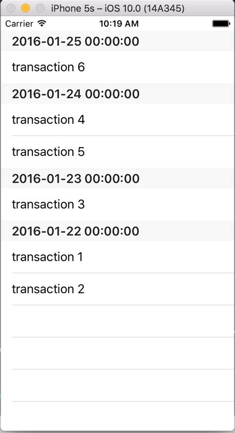Uitableview Sections From An Array Of Objects Swift Stack Overflow