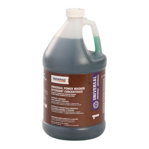 Generac Universal Pressure Washer Detergent Concentrate 128 Oz Multi