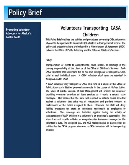 22 Free Policy Brief Templates And Examples