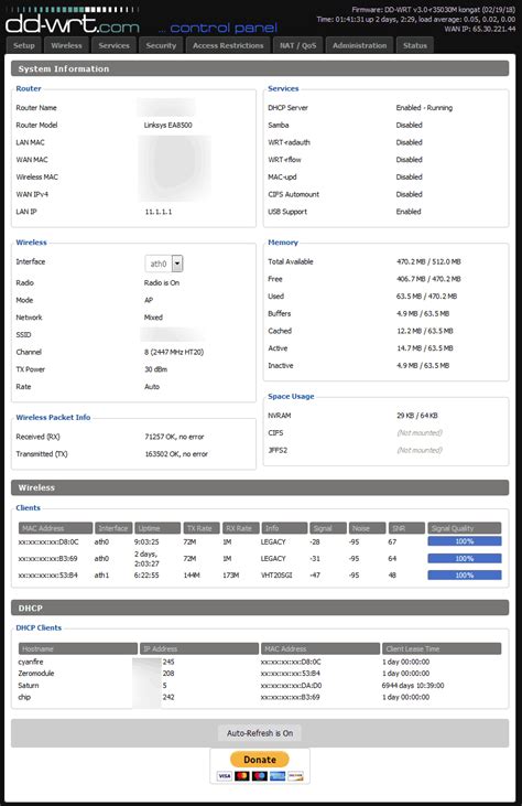 Linksys E DD WRT Router S Config