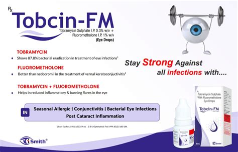 Tobcin Fm Eye Drops I Smith