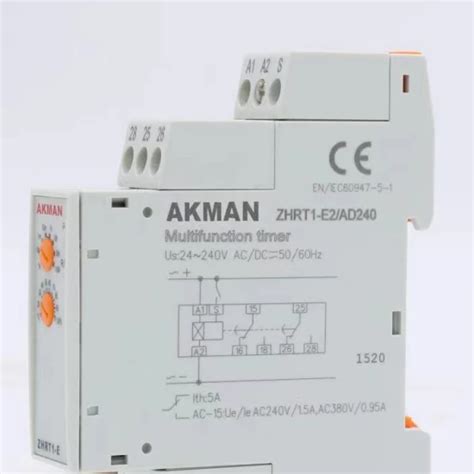 Multi Function Timer Relay Modular Time Delay Relay Timer Relay 24V 220 Volt Time Timer Timer