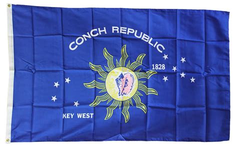 Buy Conch Republic Key West 3 X 5 Polyester Flag Flagline