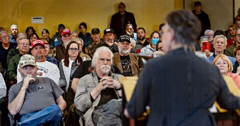 Warned Off Meeting Voters Republicans Who Do Confront Anger And Unease