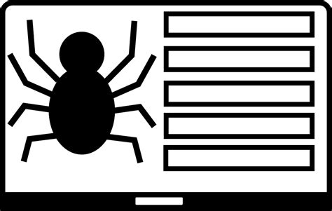 Web Crawler Vector Icon Free Download Svg And Png