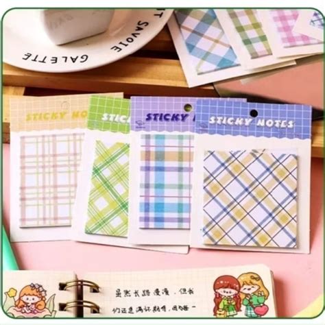 Jual Sticky Note Motif Memo Kertas Catatan Buku Tulis Kecil Mini Kertas