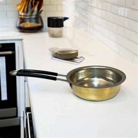 Brass Saucepan With Kalai Tin Coating Kitchen Brass Hub