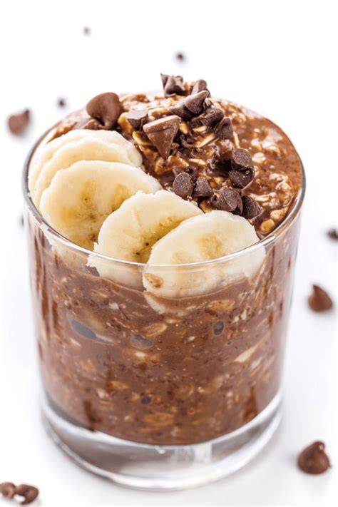 Chocolate Banana Overnight Oats The Lemon Bowl