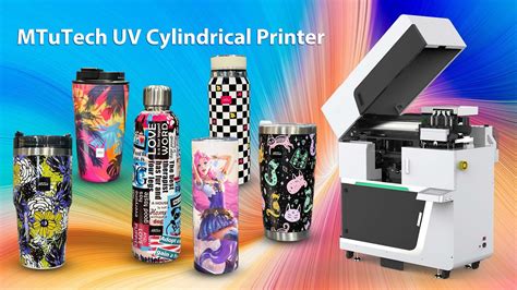 Cylindrical Uv Printer For Bottles Tumblers And Mugs Real Output Demo