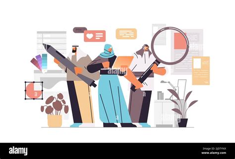 Digital Designers Programmer And Analyst Team Working Together