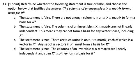 Solved Point Determine Whether The Following Chegg