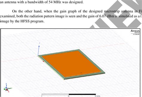 General View Of The Designed Microstrip Antenna Download Scientific