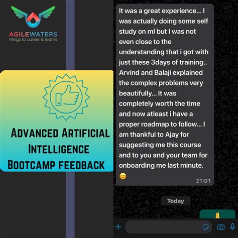 Agilewaters Consulting On Linkedin Advancedai Aibootcamp