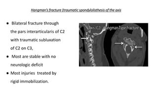 C2 Axis Cervical Spine Fracture Presentation Pptx