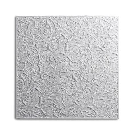 White Decorative Ceiling Tiles Dundee Deco Modern Shapes Pearl White