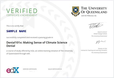 Edx Certificate