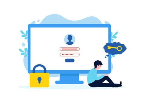 Forgot Password Illustrations Royalty Free Vector Graphics And Clip Art