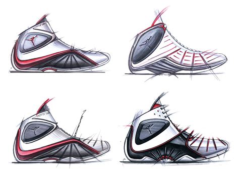 Jordan M2g On Behance Shoe Design Sketches Sneakers Sketch Shoe