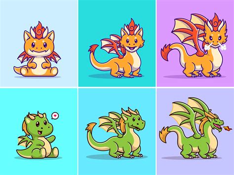 Dragon Evolution🐉🐲🔥 On Behance