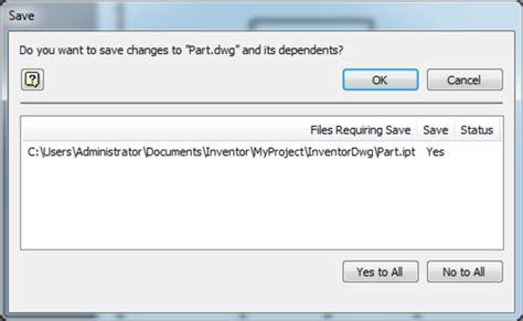 ilogic to save inventor dwg but not model autodesk community