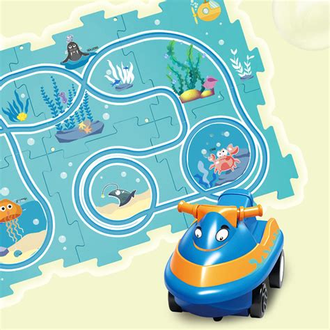 Diy Assembling Electric Trolley（5pcs） Flownwing