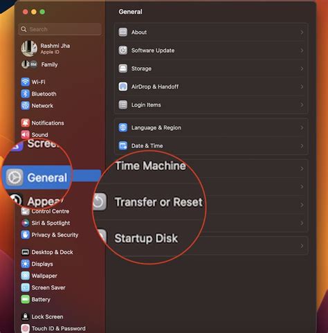 Erase All Content And Settings In MacOS 13 Ventura On Mac