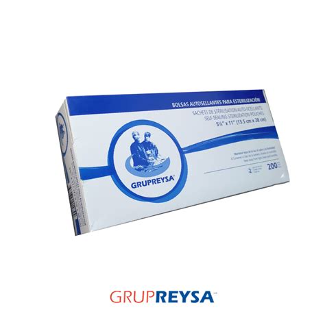 Caja De Bolsas Para Esterilizar 5 14 X 11 135mm X 280mm 200pz