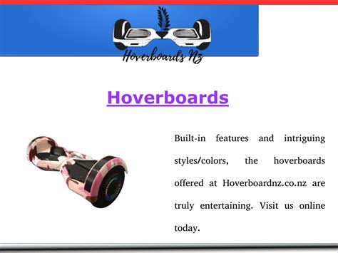Ppt Hover Boards Powerpoint Presentation Free Download Id11752457